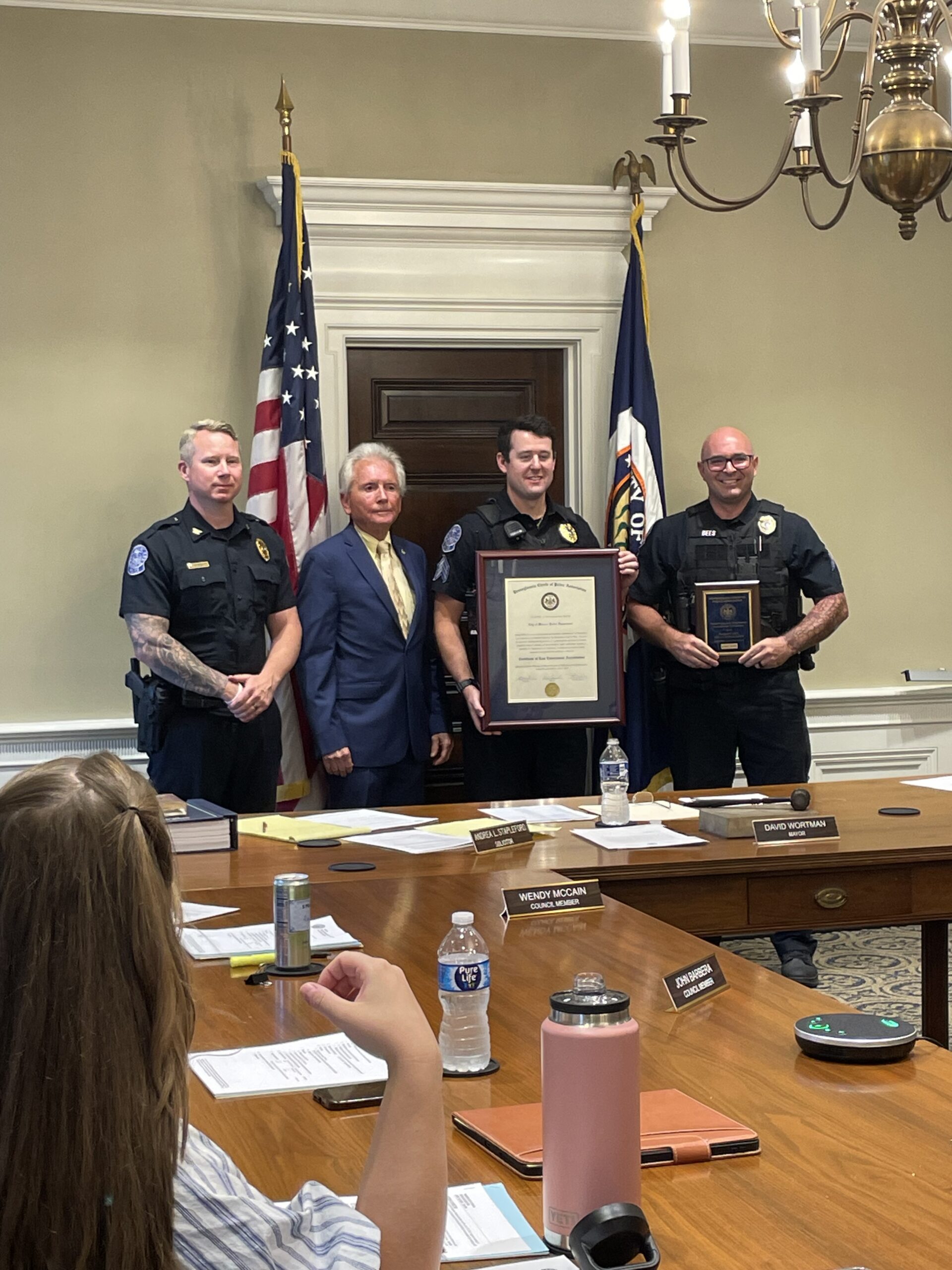 Warren Police Department receives premier accreditation status | News ...